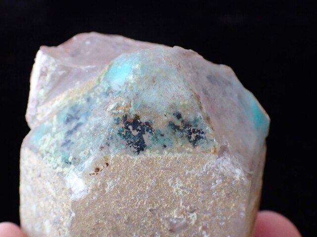 IC0056 アホイトインクォーツ ピアス